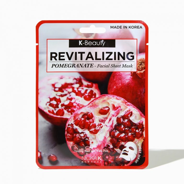 Nicka K SHEET MASK (Pomegranate) – Lira Import Limited