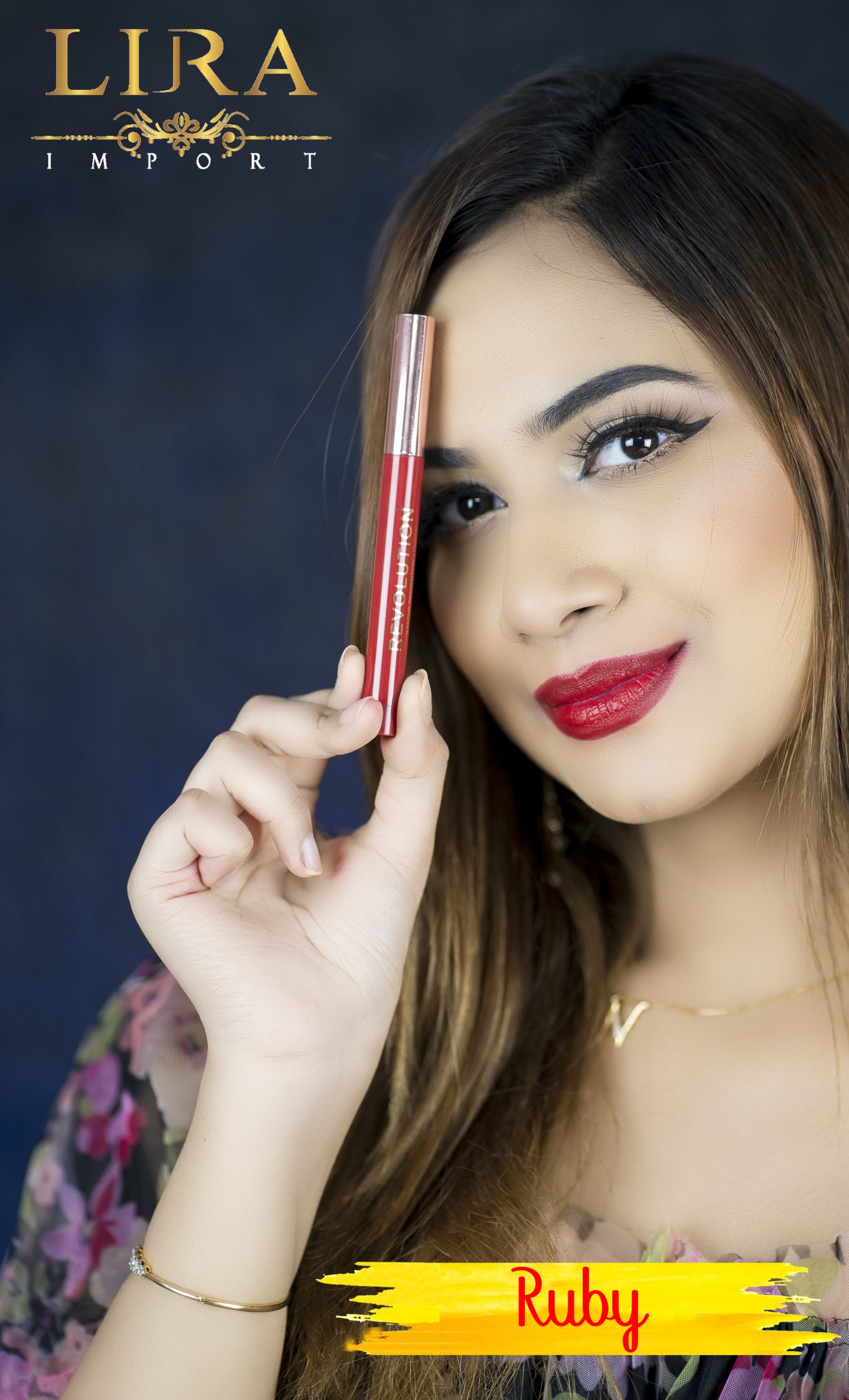 Velvet Kiss Lip Crayon (Ruby) – Lira Import Limited