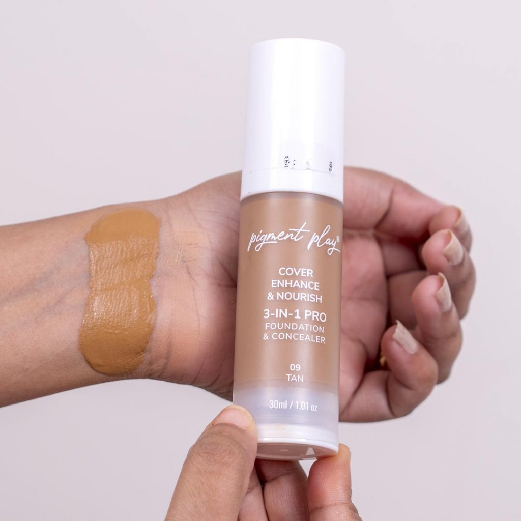 Pigment Play Liquid Foundation (Tan 09) – Lira Import Limited