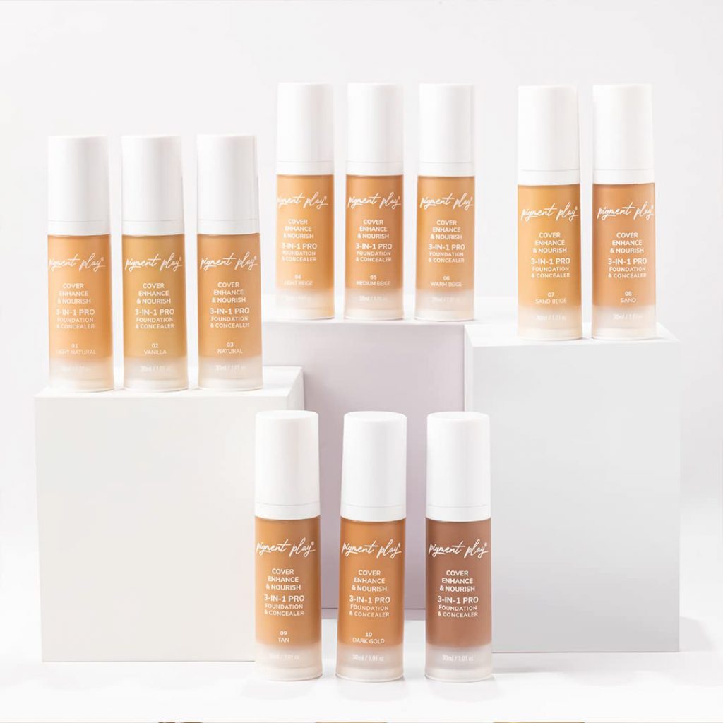 Pigment Play Liquid Foundation (Sand Beige 07) – Lira Import Limited