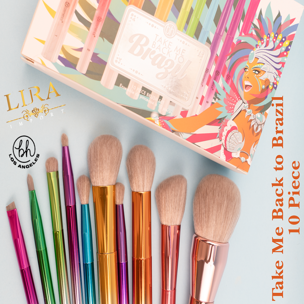 10 Piece (Take Me Back To Brazil Brush Set) – Lira Import Limited