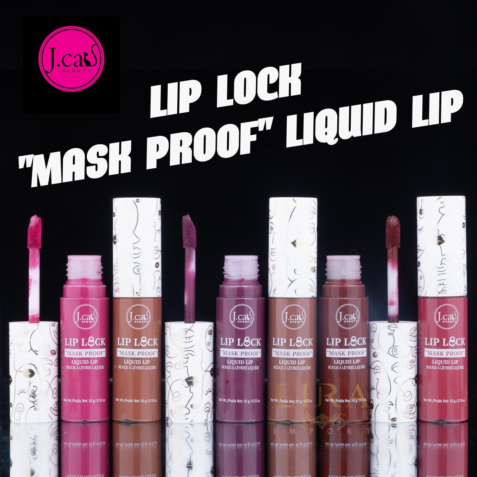 J.Cat Beauty Lip Lock Mask-Proof Liquid Lip (Thankful) – Lira Import ...