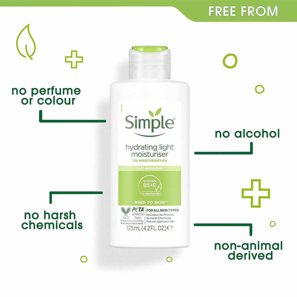 Simple Hydrating Light Moisturizer (Light Moisturizer) – Lira Import ...