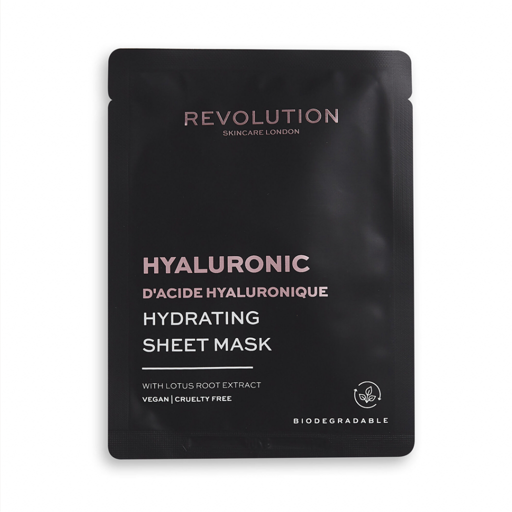Revolution Skincare Hyaluronic Acid Hydrating Sheet Mask – Lira Import ...