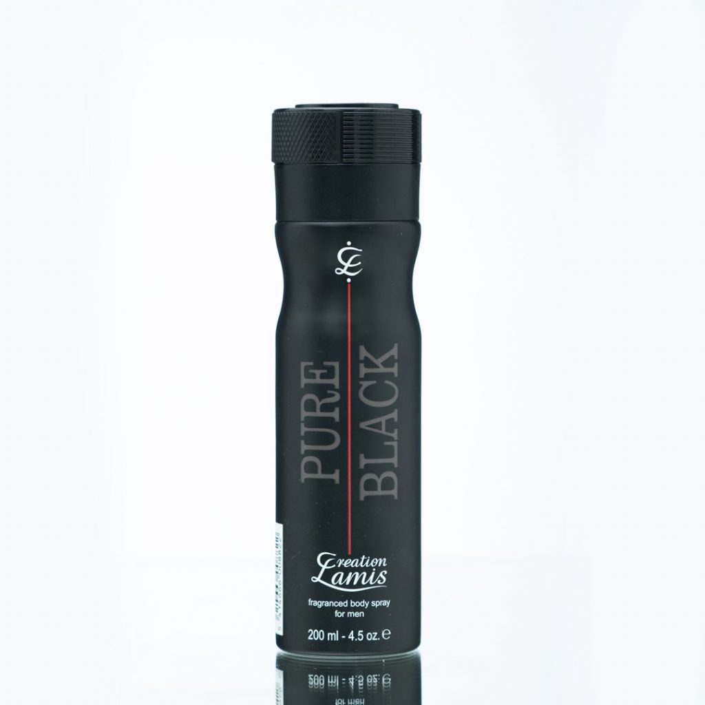 Body Spray (Pure Black 200 Ml) – Lira Import Limited