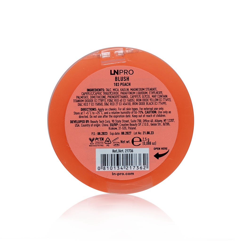 LN PRO Powder Blush (103 Peach) – Lira Import Limited