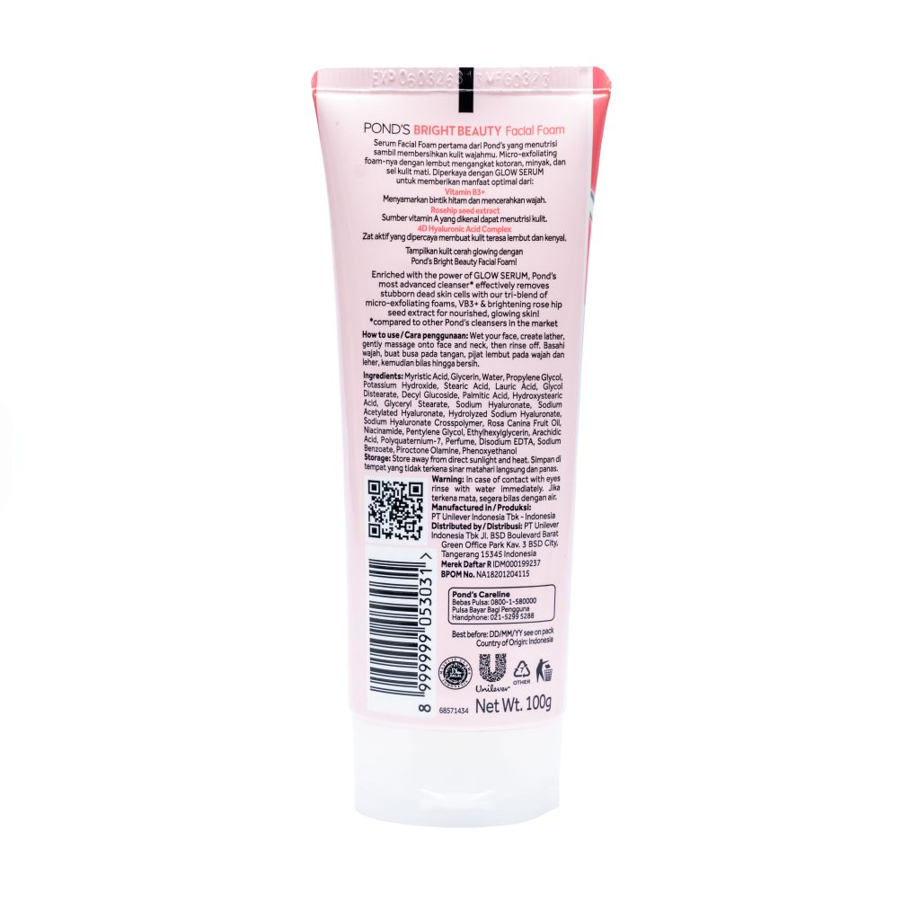 Pond’s Serum Whip Foam (Bright Beauty) – Lira Import Limited