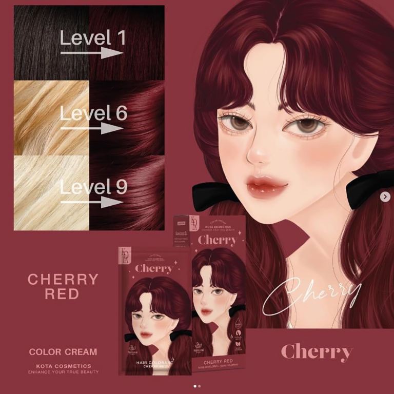 Kota Hair Color (Cherry (Cherry Red)) – Lira Import Limited